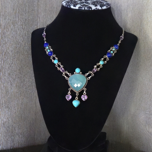 Nicky Butler | Jewelry | Nicky Butler 925 Sterling Silver Aqua ...
